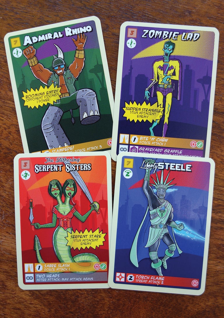 Pack of Heroes Superhero Card Game – Sweets Workshop